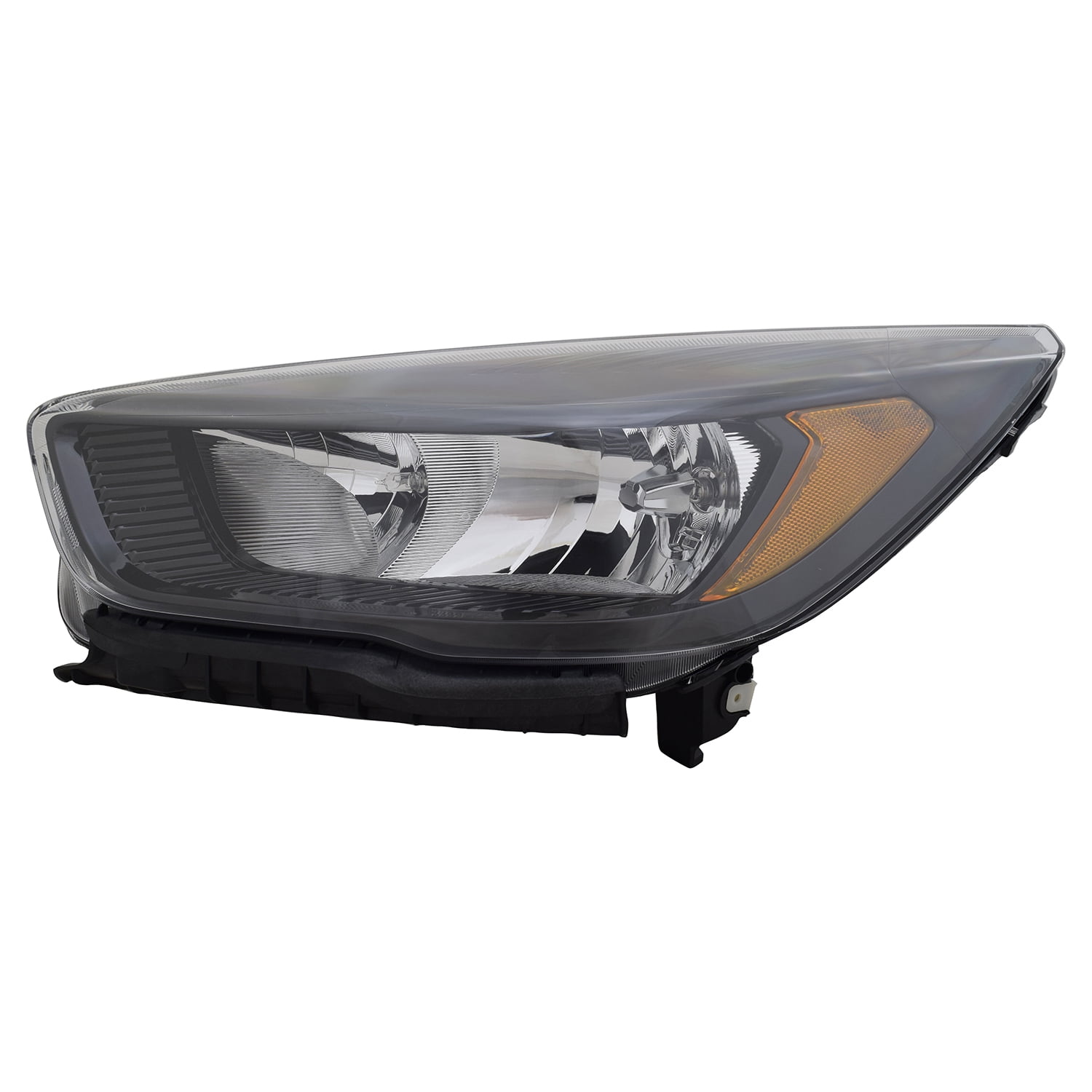 DRIVER SIDE HALOGEN HEAD LIGHT ASSEMBLY; DARK HOUSING [FO] - Walmart.com