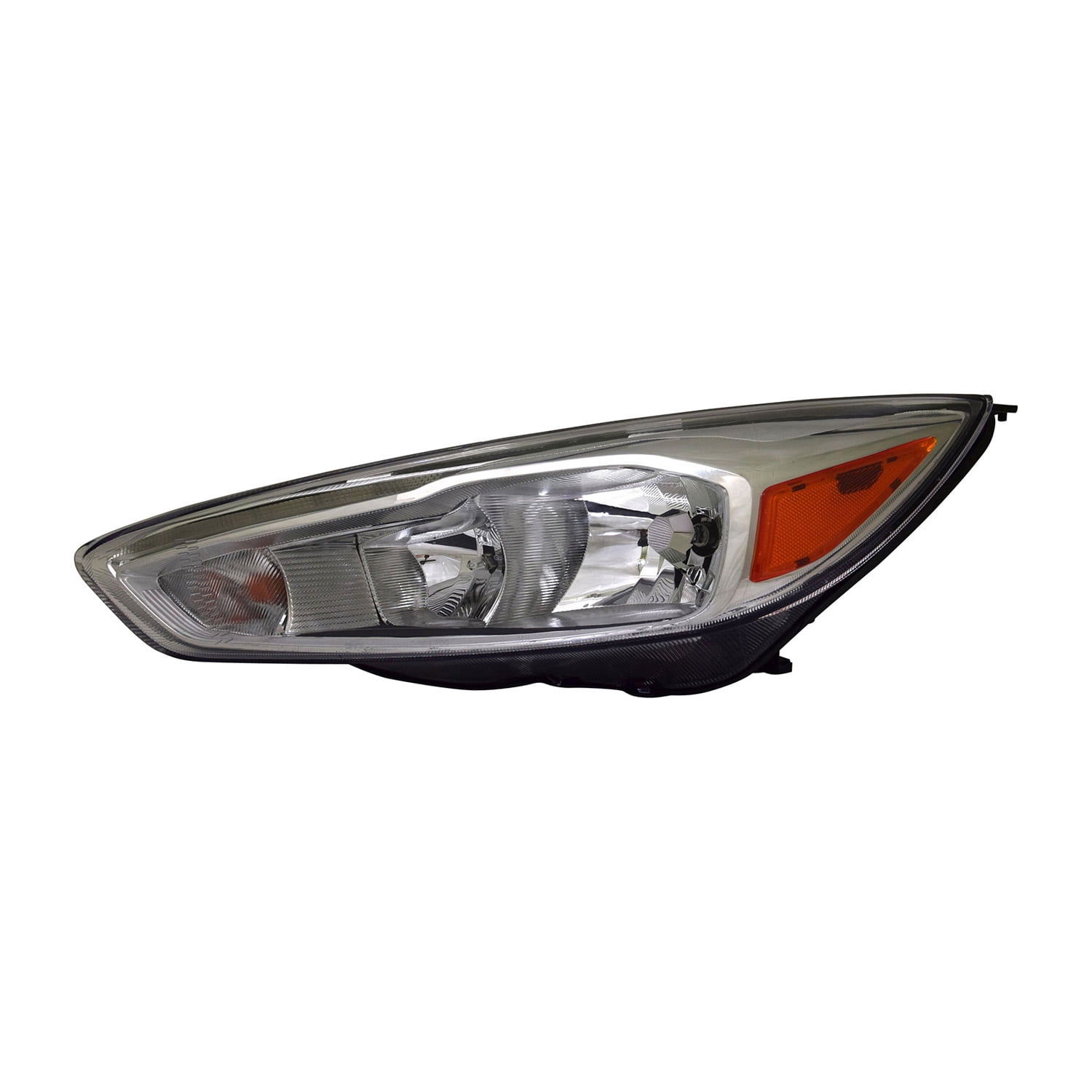 DRIVER SIDE HALOGEN HEAD LIGHT ASSEMBLY; WITH LED DAYTIME RUNNING ...