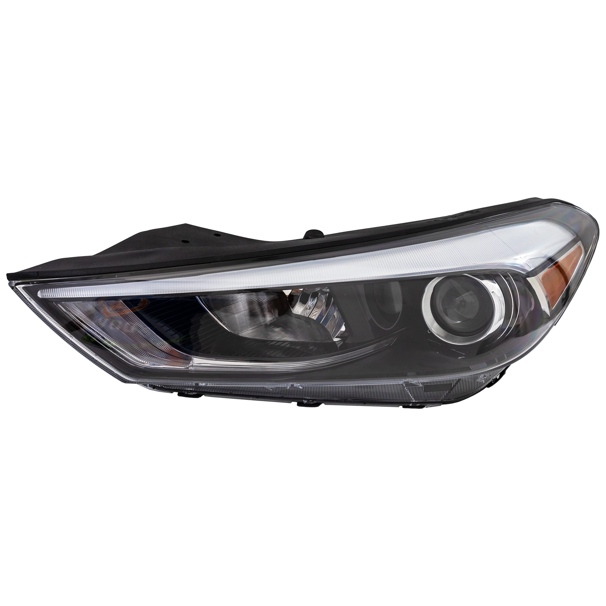 CAPA TUCSON 16-18 HEAD LAMP LH, Assembly, Halogen, w/ LED Position ...