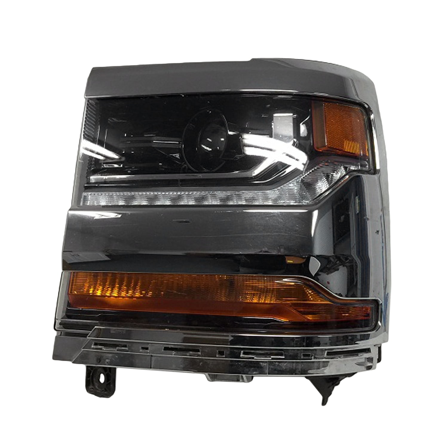 DRIVER SIDE HID HEADLIGHT ASSEMBLY; FOR 1500; WITH CHROME BEZEL [GM ...