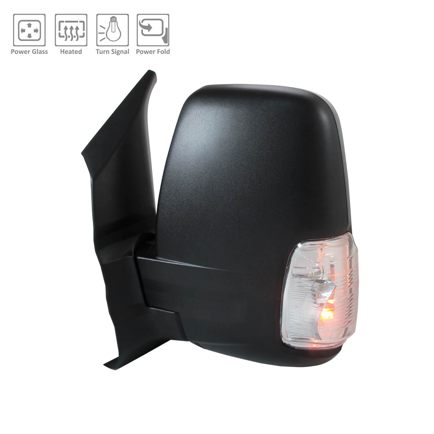 For 2018-2019 Transit-150 Left Door Mirror Plastic FO1320602 - Walmart.com
