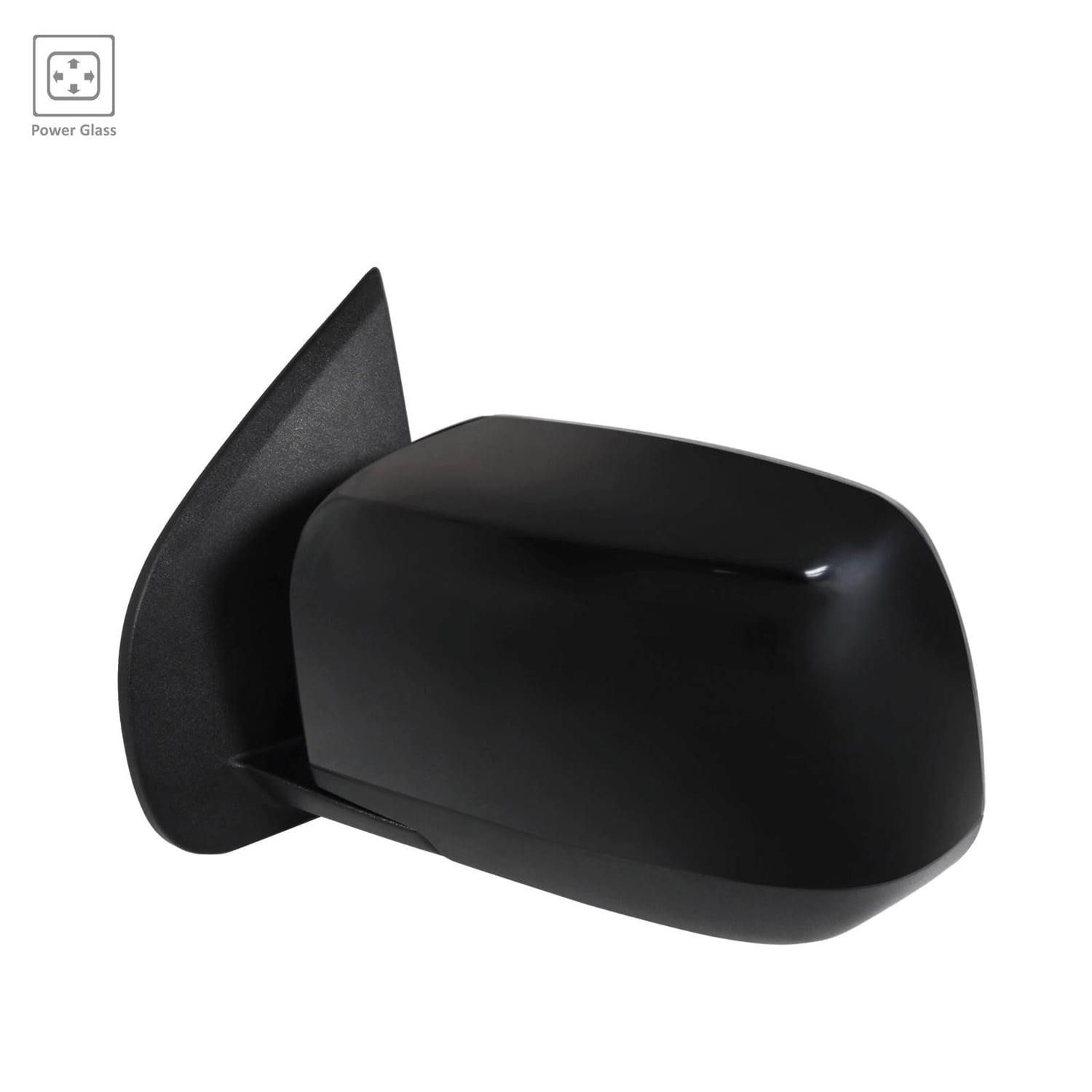 DRIVER SIDE POWER DOOR MIRROR; STANDARD TYPE; WITH SPOTTER MIRROR 10 ...