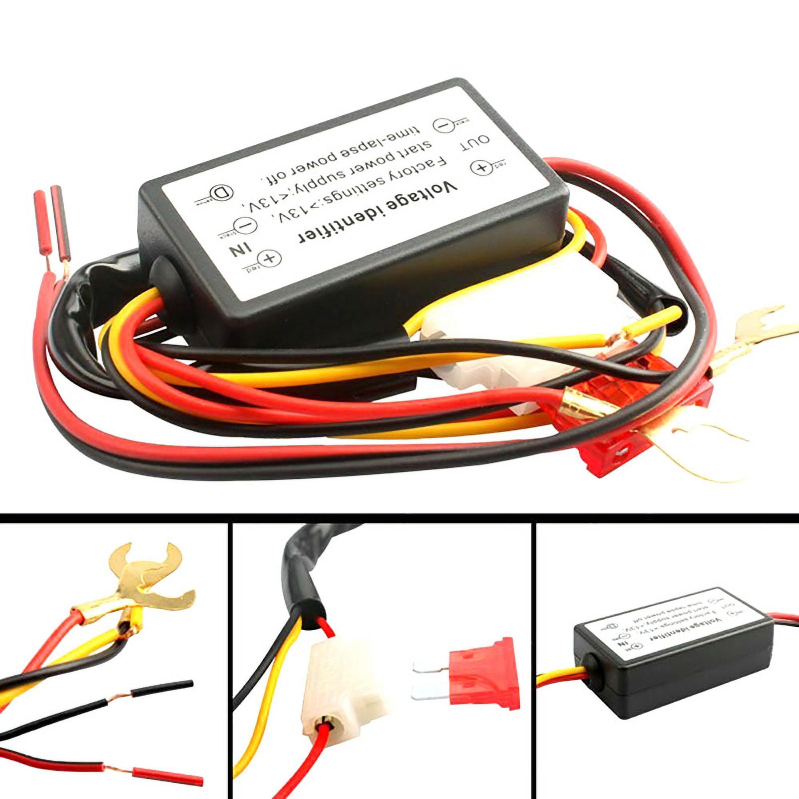 DRL Controller Auto Car LED Daytime Running Lights Relay Harness Dimmer On/Off - Walmart.com