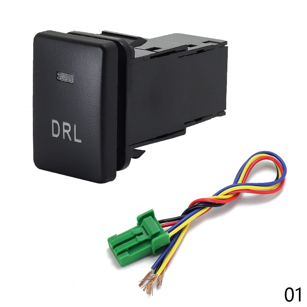 DRL-Nice Electric Rearview Mirror Lock LED DRL for Toyota, Folding ...