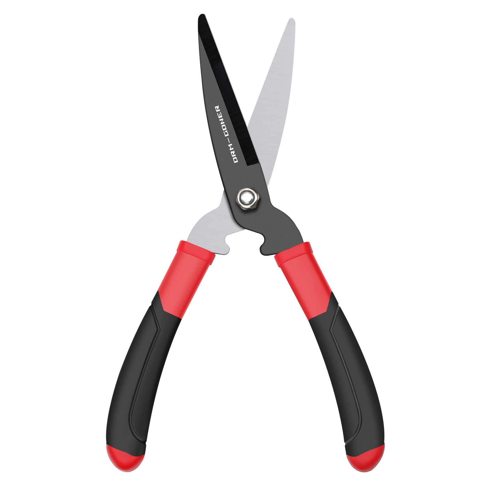 DRM-GDNER 16" Hedge Shears, SK5 Blade & Ergonomic Handle, Mini Shrub Trimmer for Lawns, Bushes ...