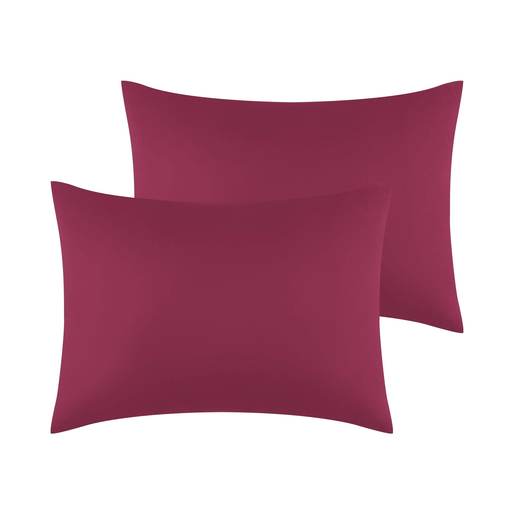 REGALWOVEN Set of 2 Satin Pillowcases with Envelope Closure for Home ...
