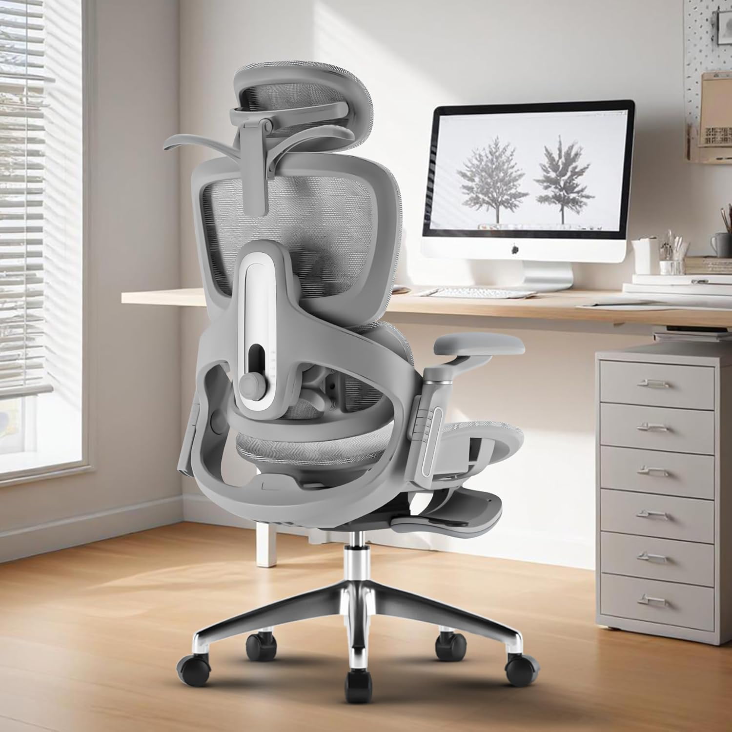 DROGO Ergonomic Office Chair for Work from Home Chair for Study with ...