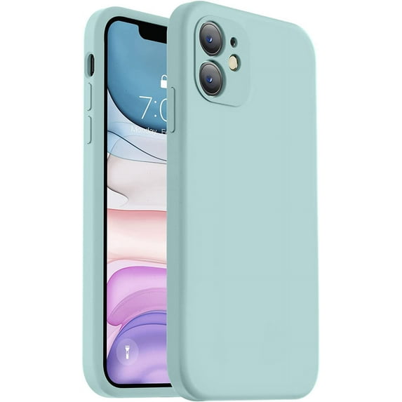 DRQSFA-Compatible with iPhone 11 Case, Upgraded Liquid Silicone with ...