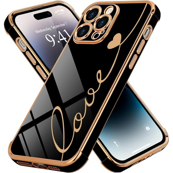 DRQSFA-Compatible with iPhone 14 Pro Max Case for Women Girls, Cute ...