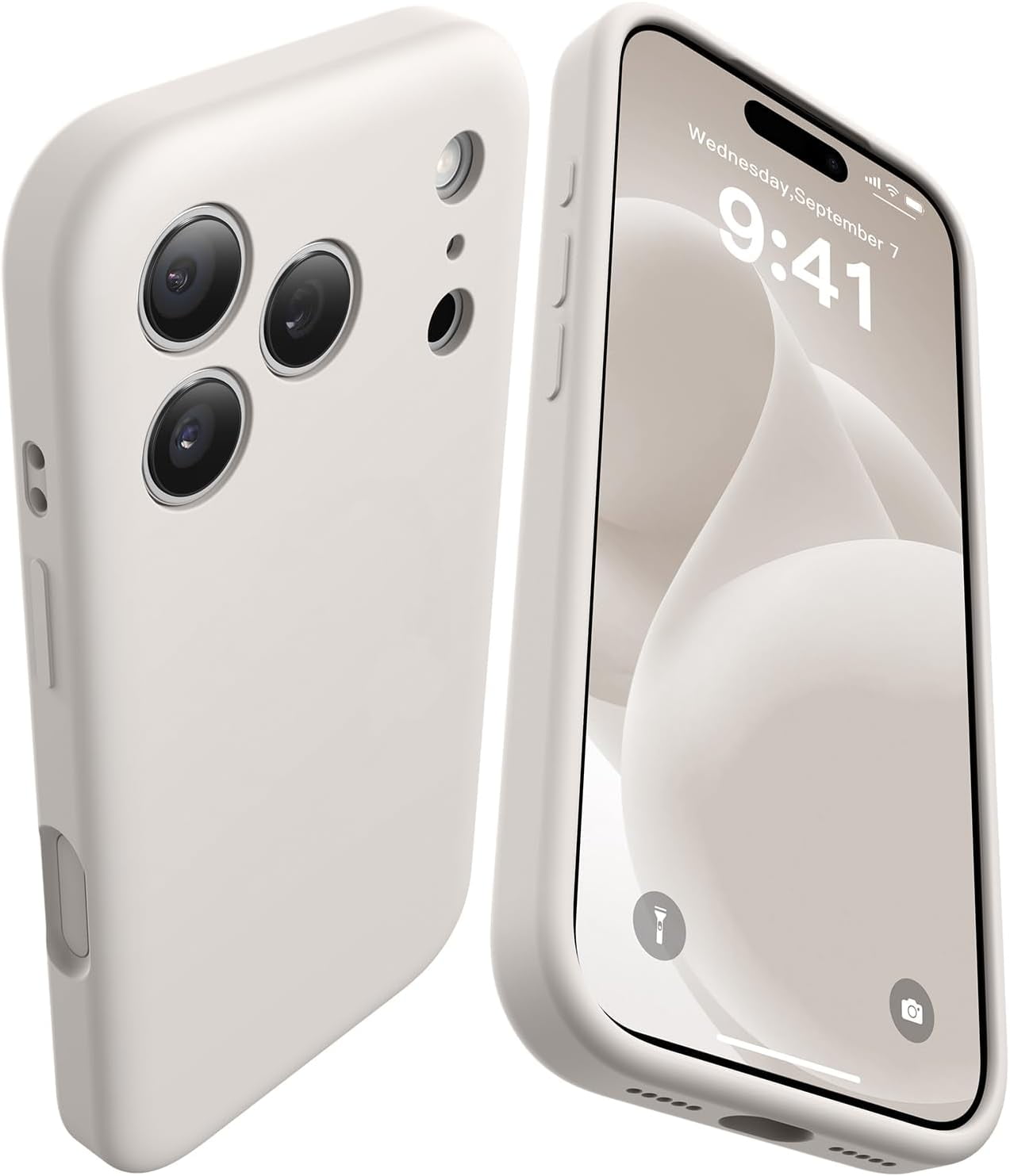 DRQSFA-Compatible with iPhone 17 Pro Max Case 6.9'', Silicone Upgrade ...