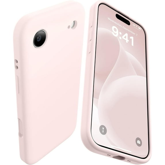 DRQSFA-Compatible with iPhone Air Case 6.5'', Silicone Upgrade [Flat ...