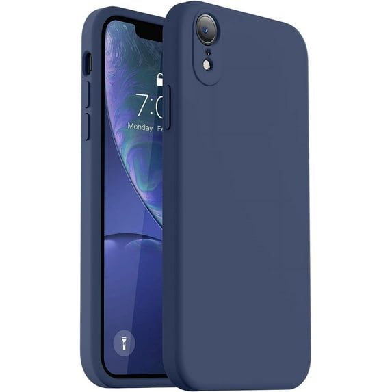 DRQSFA-Compatible with iPhone XR Case, Upgraded Liquid Silicone with ...