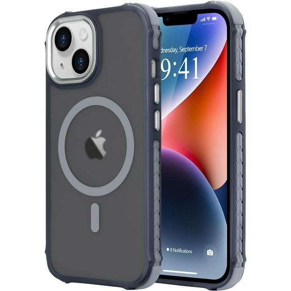 DRQSFA-Magnetic for iPhone 14 Case, Compatible with Magsafe, Bumper ...