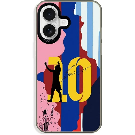 DRQSFA-No.10 Soccer Jersey Puzzle Case Compatible with iPhone 16 ...