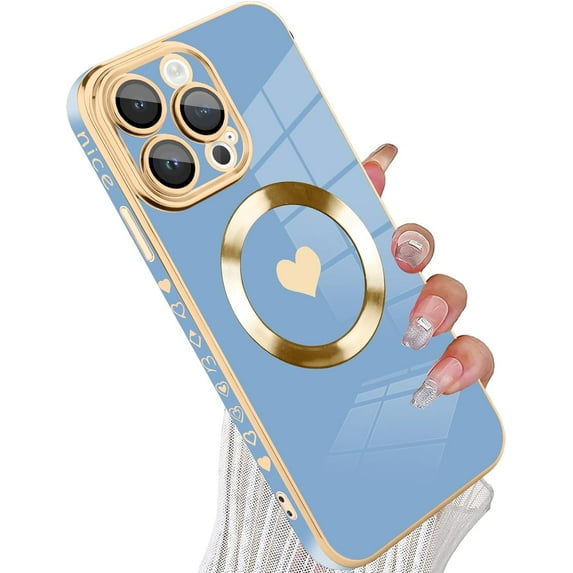 DRQSFA-Phone Case for iPhone 13 Pro Max Blue | Magnetic, Shockproof ...