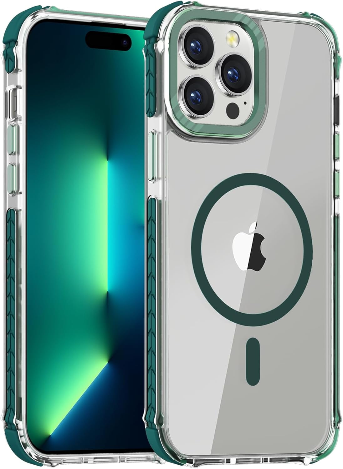 DRQSFA-Strong Magnetic Case for iPhone 13 Pro 6.1-Inch,[Compatible with ...