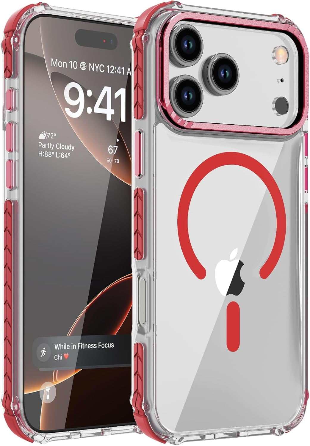 DRQSFA-Strong Magnetic Case for iPhone 17 Pro Max 6.9-Inch,[Compatible ...