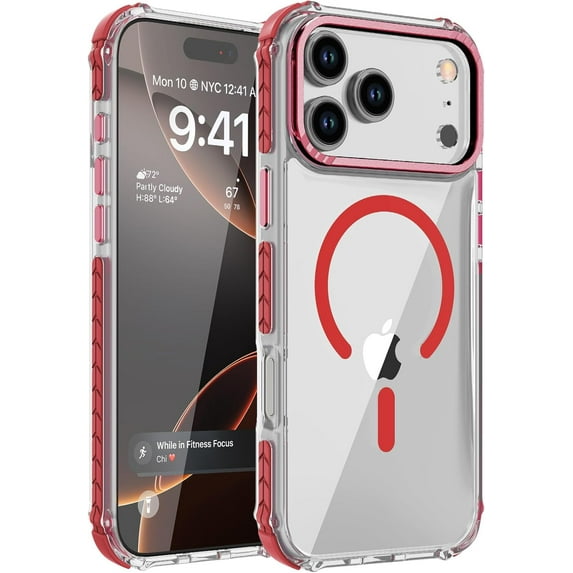 DRQSFA-Strong Magnetic Case for iPhone 17 Pro Max 6.9-Inch,[Compatible ...