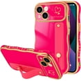 DRQSFA-for iPhone 13 Case for Women Girls with Strap, Wave Frame Cute ...