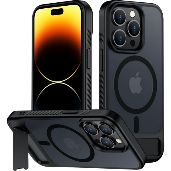 DRQSFA-for iPhone 14 Pro Max Case with Kickstand,[Compatible with ...