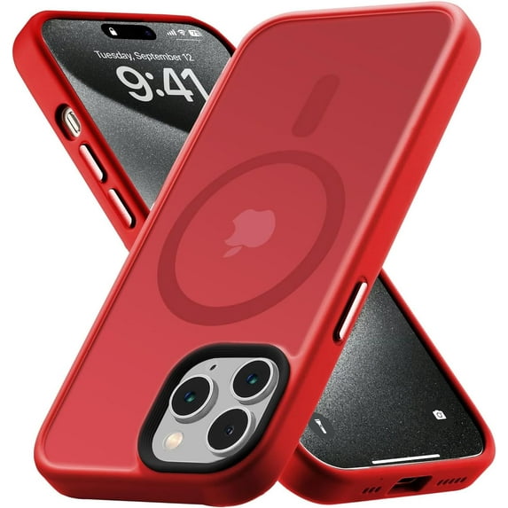 DRQSFA-for iPhone 15 Pro Max case Fits MagSafe 10FT Drop Resistant ...