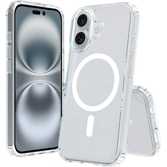 DRQSFA-for iPhone 16 Case [Compatible with Magsafe] Translucent Matte ...