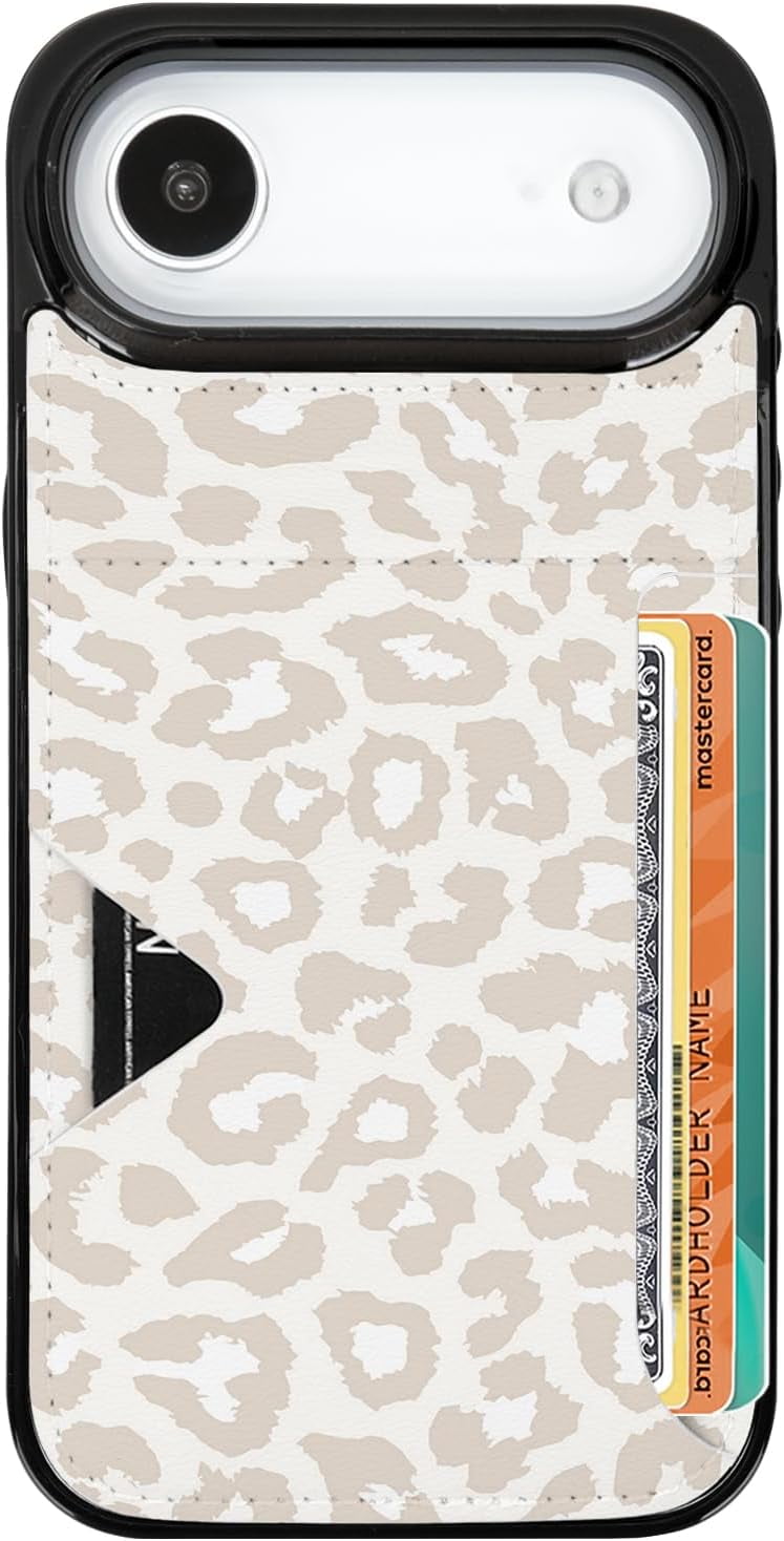 DRQSFA-for iPhone Air Case with Card Holder- Slim Leather Wallet Case ...