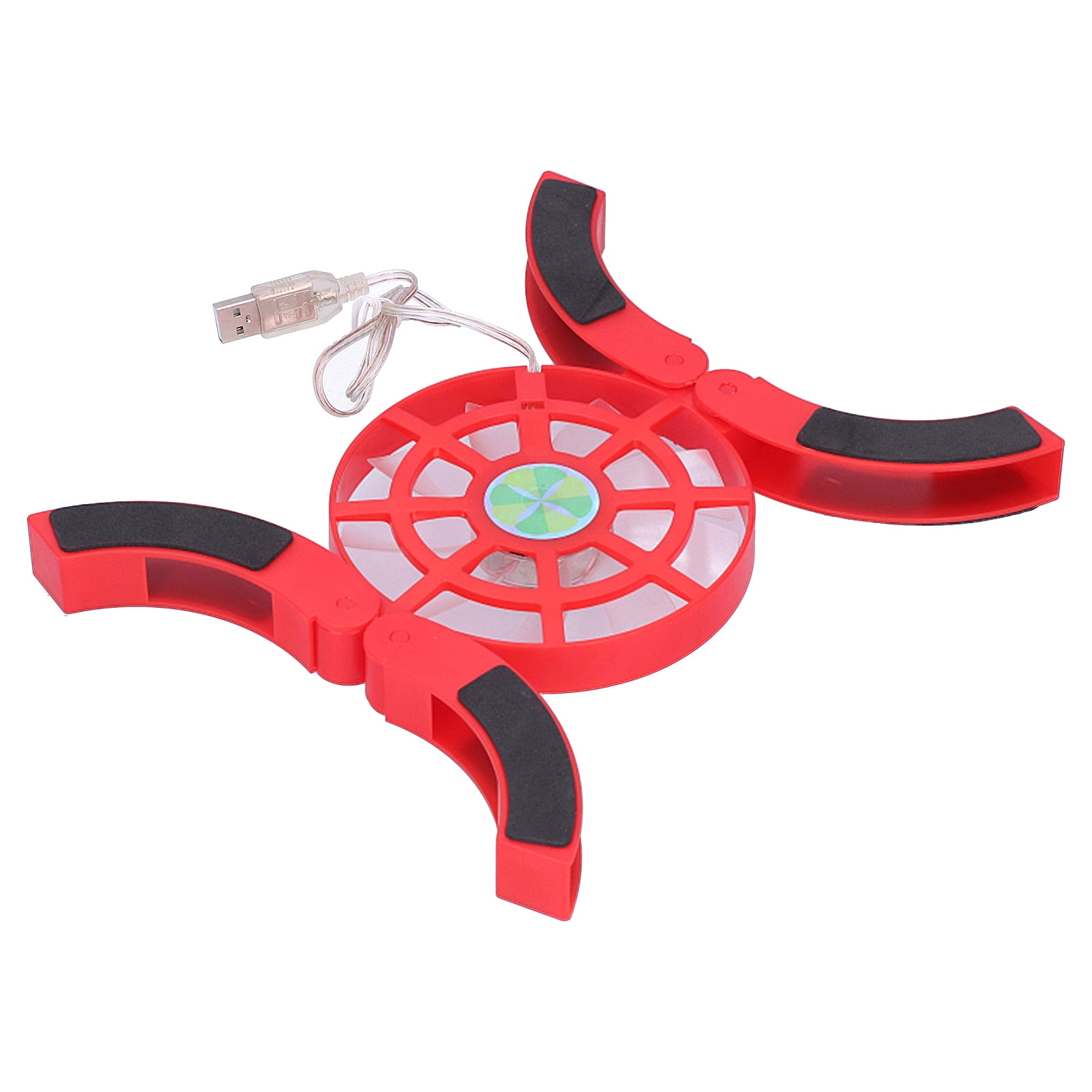 DRS04 Folding Computer Laptop Cooler Cooling Pad Luminous USB Cooling ...