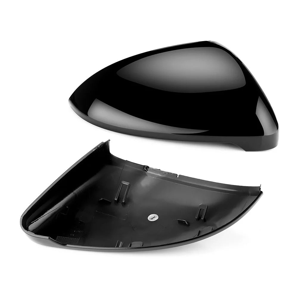 DRTBAC 1 Pair Car Glossy Black Car Side Mirror Housing 5G0857537E ...