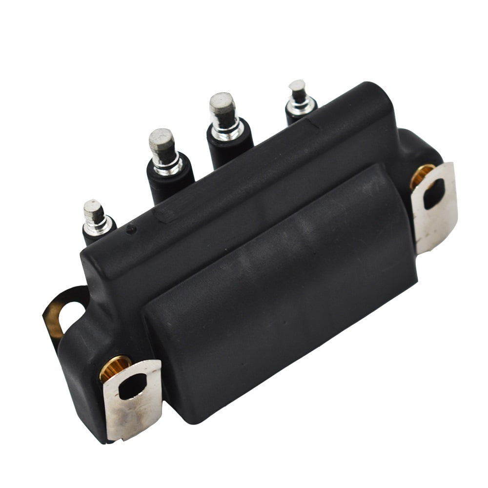 DRTBAC Dual Plug Wire Ignition Coil for Johnson for Evinrude 583740 ...