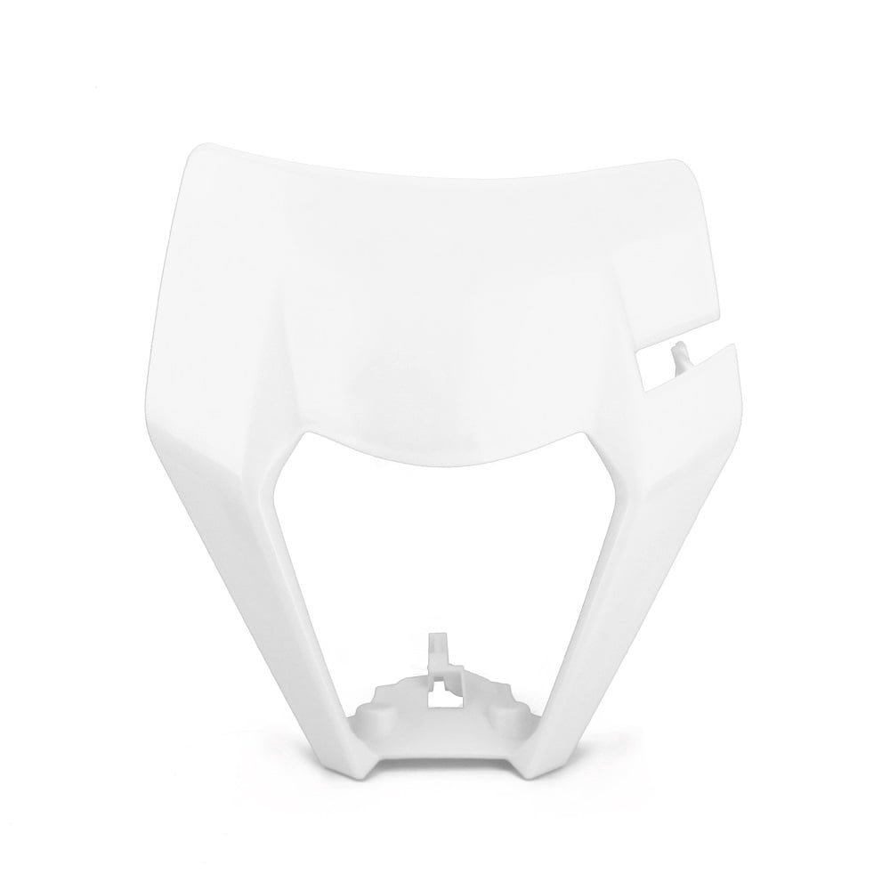 DRTBAC Motorcycle 2017 Universal Headlight Headlamp Plastic Cover Mask ...