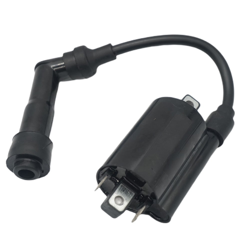 DRTBAC Motorcycle IGNITION COIL With Wire Plug Cap for Kawasaki KLR650 ...