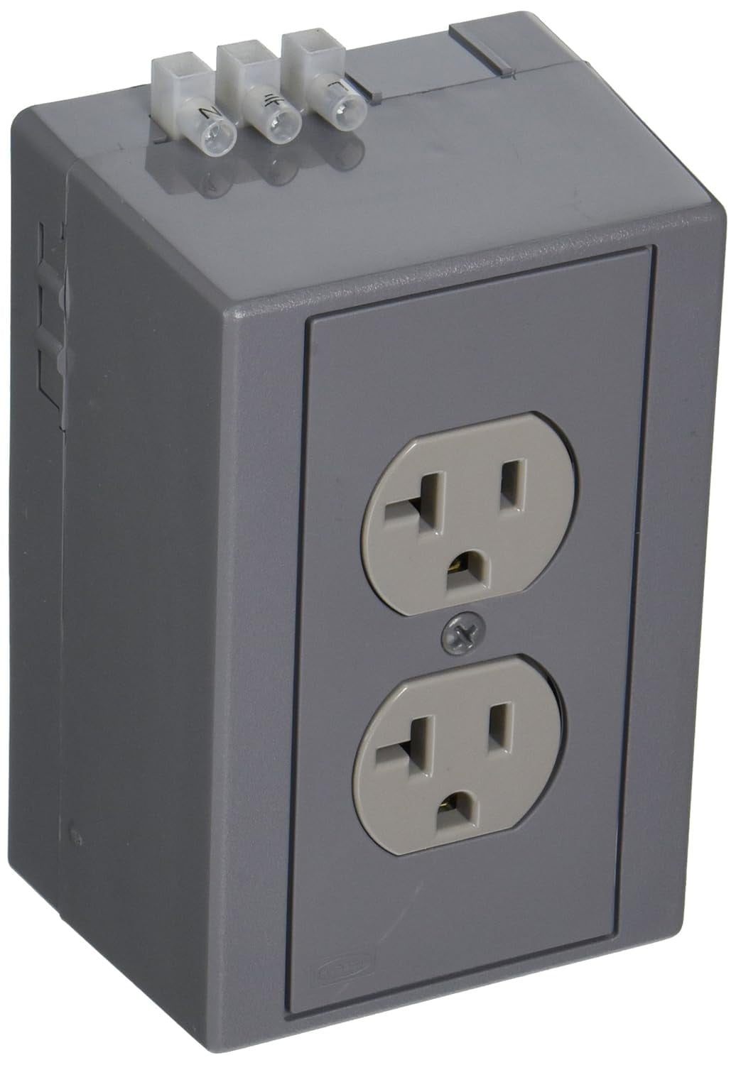 DRUB20 DIN Rail Utility Box, 20 amp, 125V, Duplex, Gray - Walmart.com