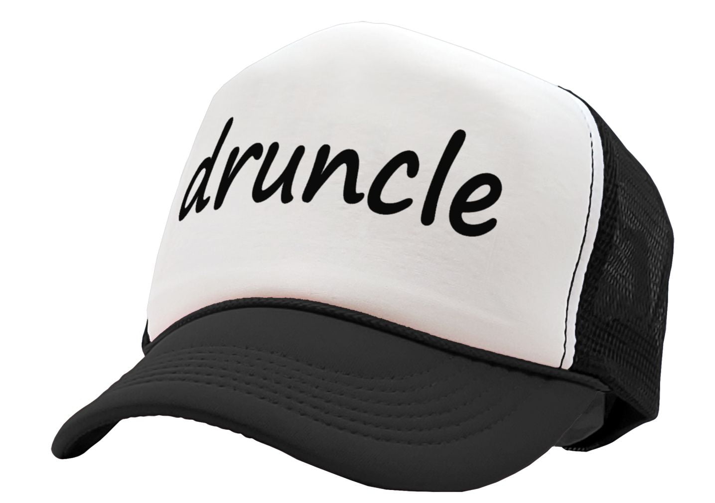 DRUNCLE - drunk uncle fathers day funny gag - Vintage Retro Style ...
