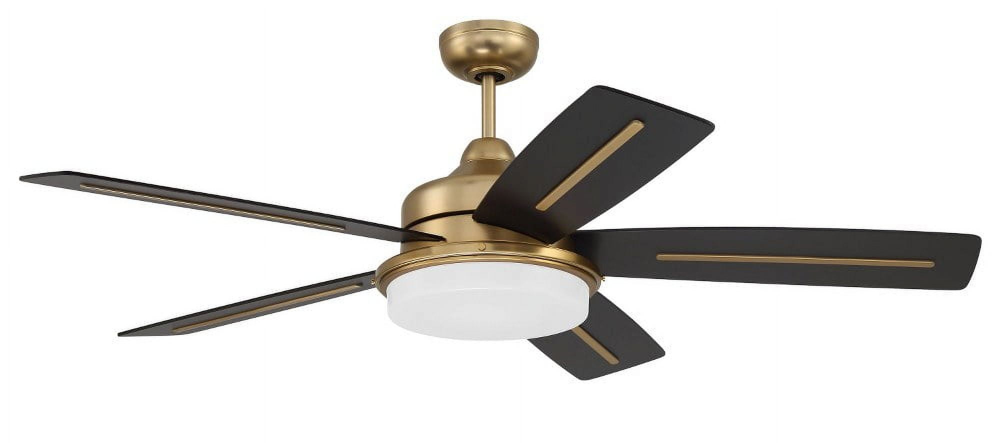 Craftmade Lighting - Drew - 5 Blade Ceiling Fan with Light Kit-16.59 ...