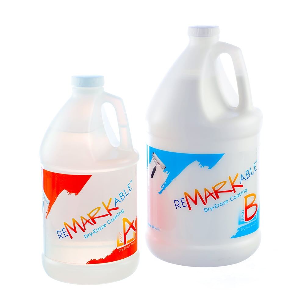 DRY ERASE PAINT- 600 SQUARE FOOT KIT (CLEAR) - Walmart.com