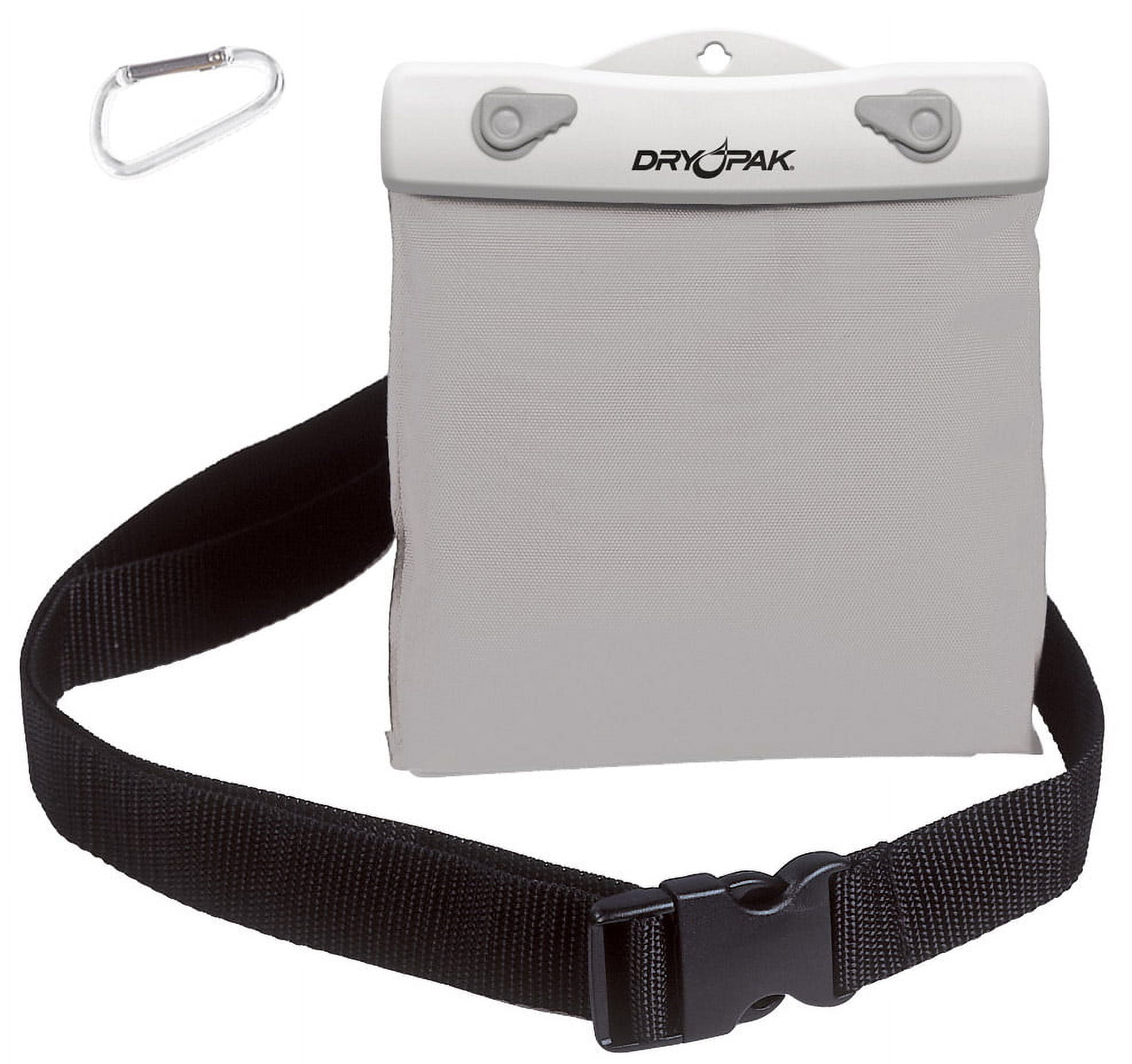 DRY PAK Belt Pack, Nylon, 6 x 5 x 3/4, White/Gray - Walmart.com