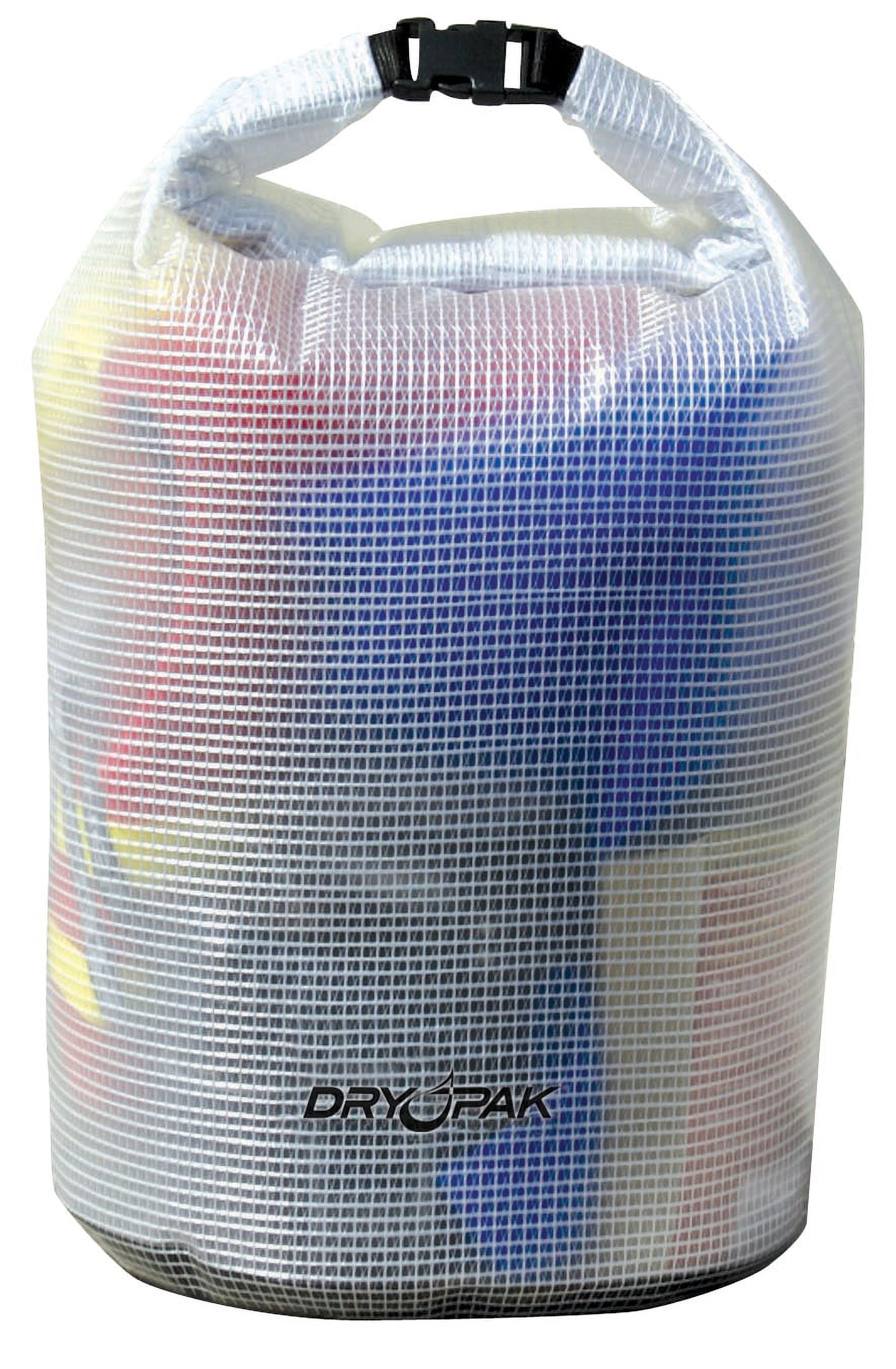 DRY PAK WB-3 Roll Top Dry Gear Bag, Reinforced Clear, 9.5" X 16 ...