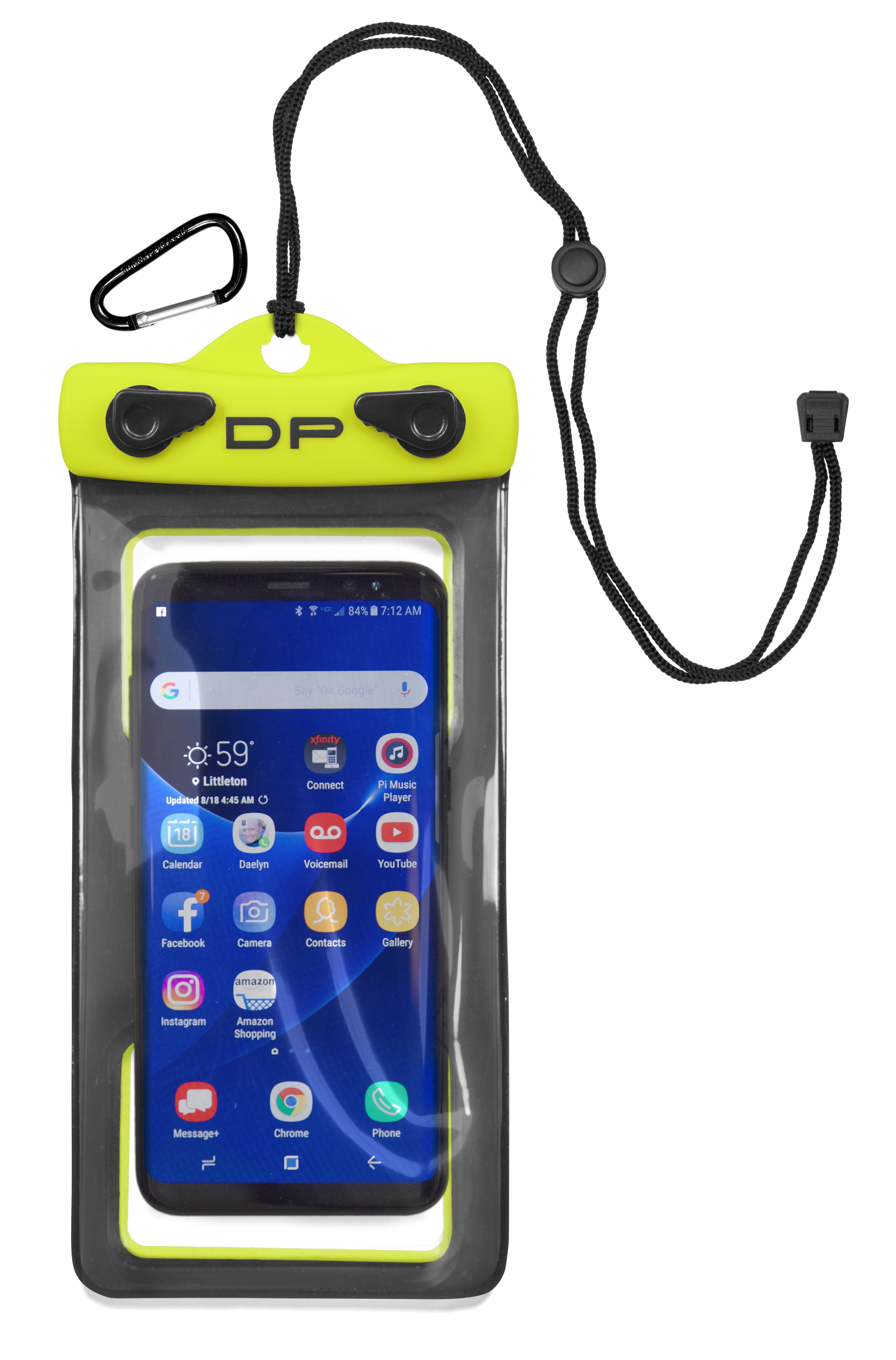 DRY PAK Waterproof Phone Case, 4 x 7, Lemon/Lime - Walmart.com