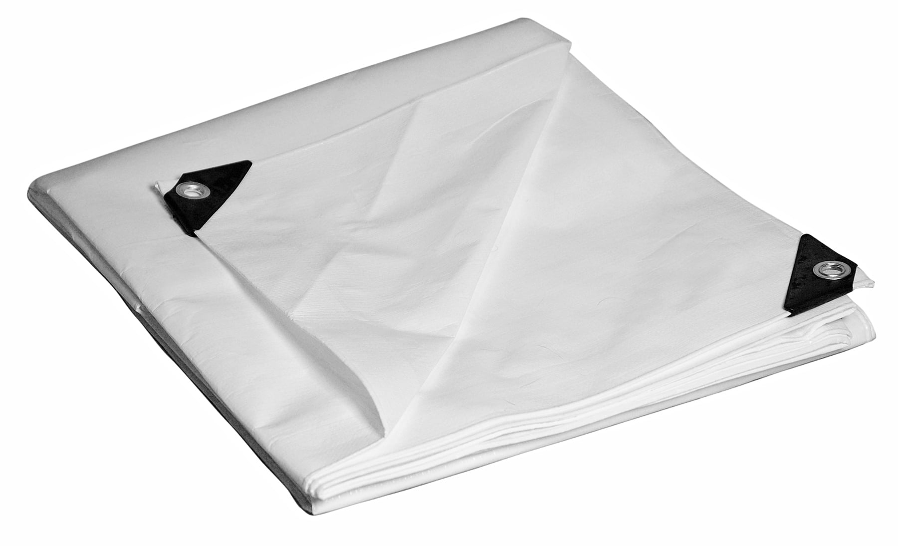 DRY TOP 31015 10' X 15' White Heavy-Duty UV Treated Poly Tarp - Walmart.com