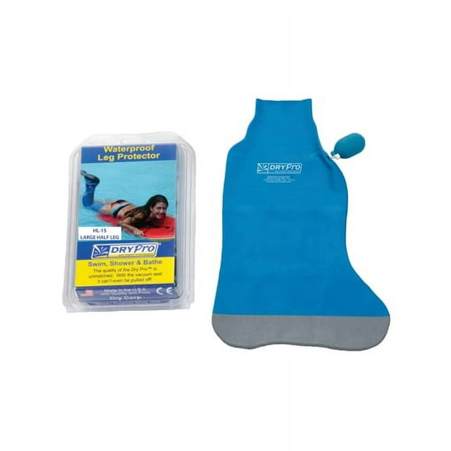 DRYPro Waterproof Vacuum Sealed Half LegCast Cover, Large - Walmart.com