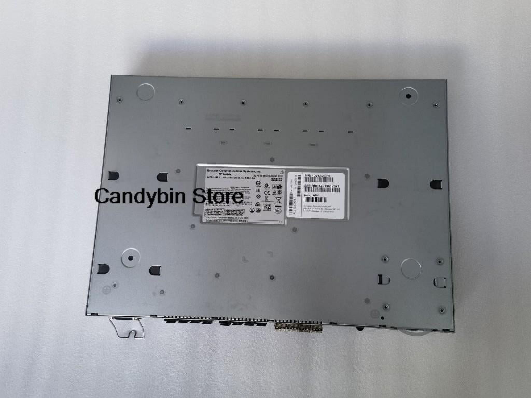 DS-300B Fiber Switch EM-320-0008 100-652-065 Brocade 300 - Walmart.com