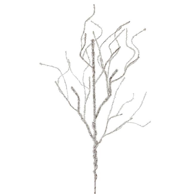 DS 34 in. Plastic Twig Spray, Silver - Set of 6 - Walmart.com