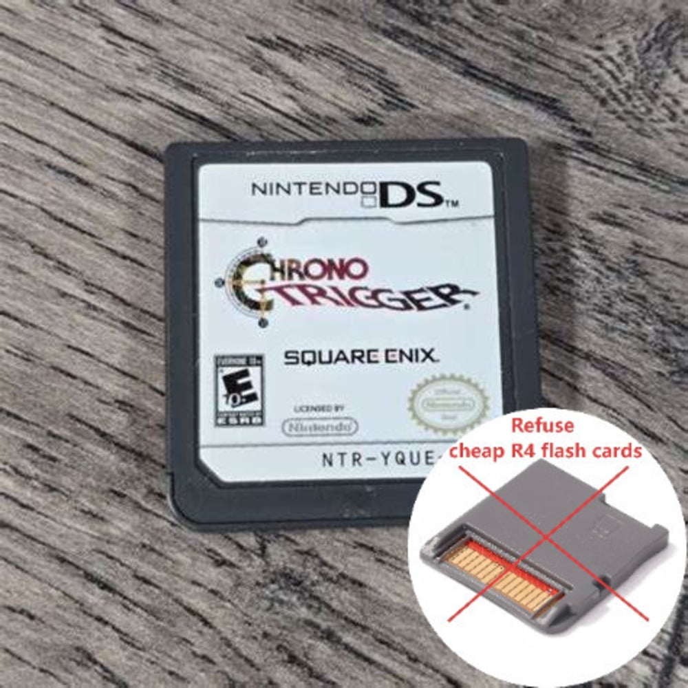 DS Game Cartridge Chrono Trigger US Version (Not R4 Flashcard) DS Games ...