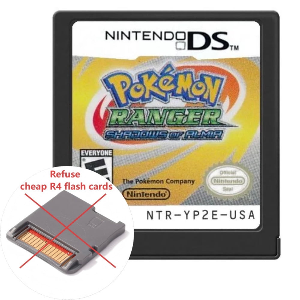 DS Game Cartridge Pokemon Ranger Shadows of Almia US Version (Not R4 Flashcard) DS Games for NDS ...