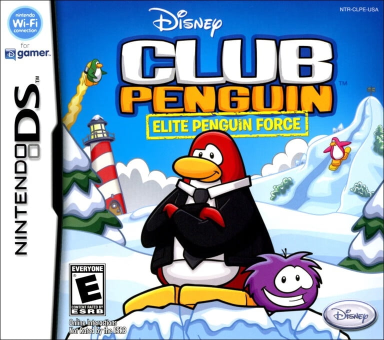 DS Game Cartridges Club Penguin: Elite Penguin Force US Version,DS Game ...