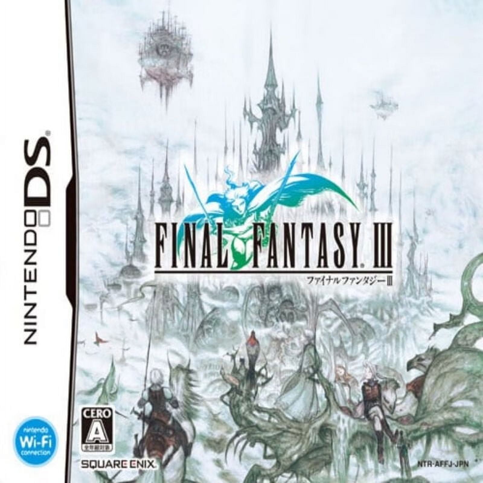 DS Game Cartridges Final Fantasy III US Version,DS Game Card for NDS ...