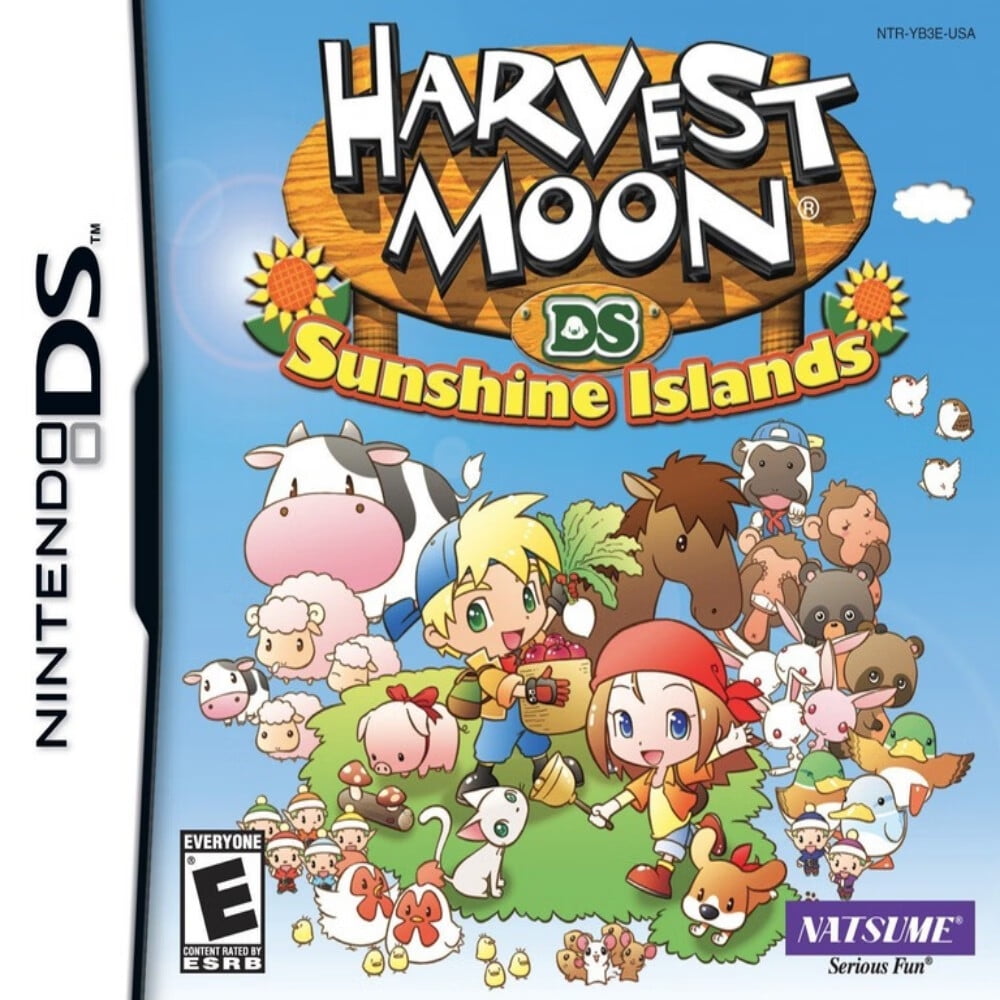 DS Game Cartridges HavestMoon DS Sunshine Islands US Version for NDS ...