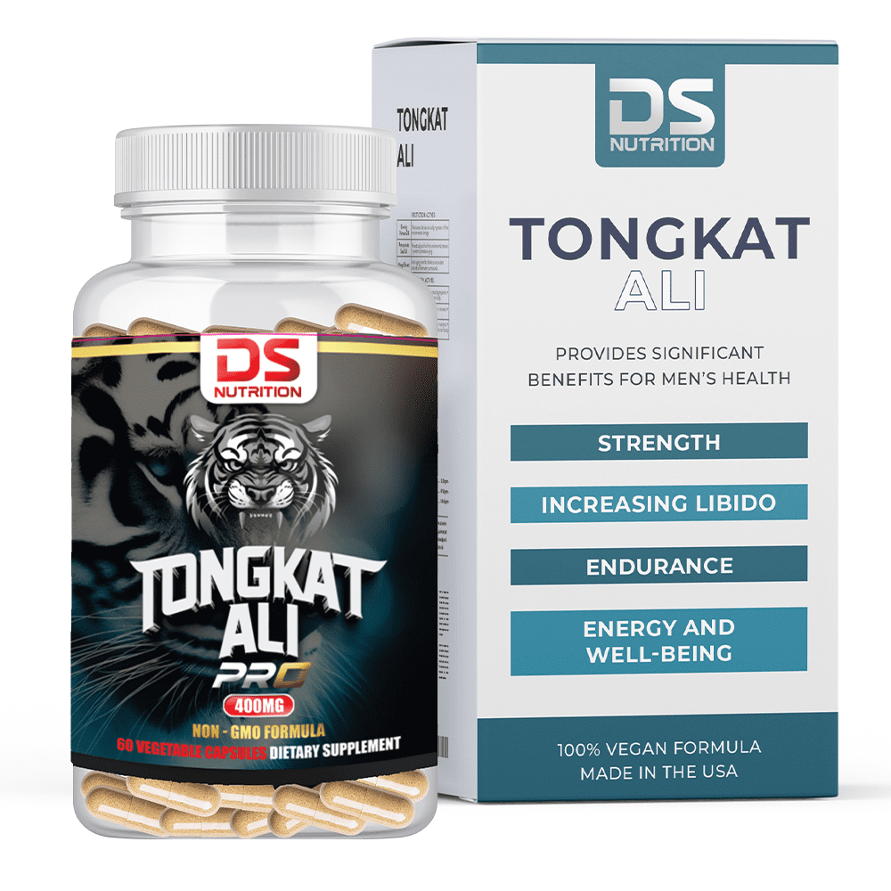 DS Nutrition Tongkat Ali 400 mg Natural Supplement for Men Boosts ...
