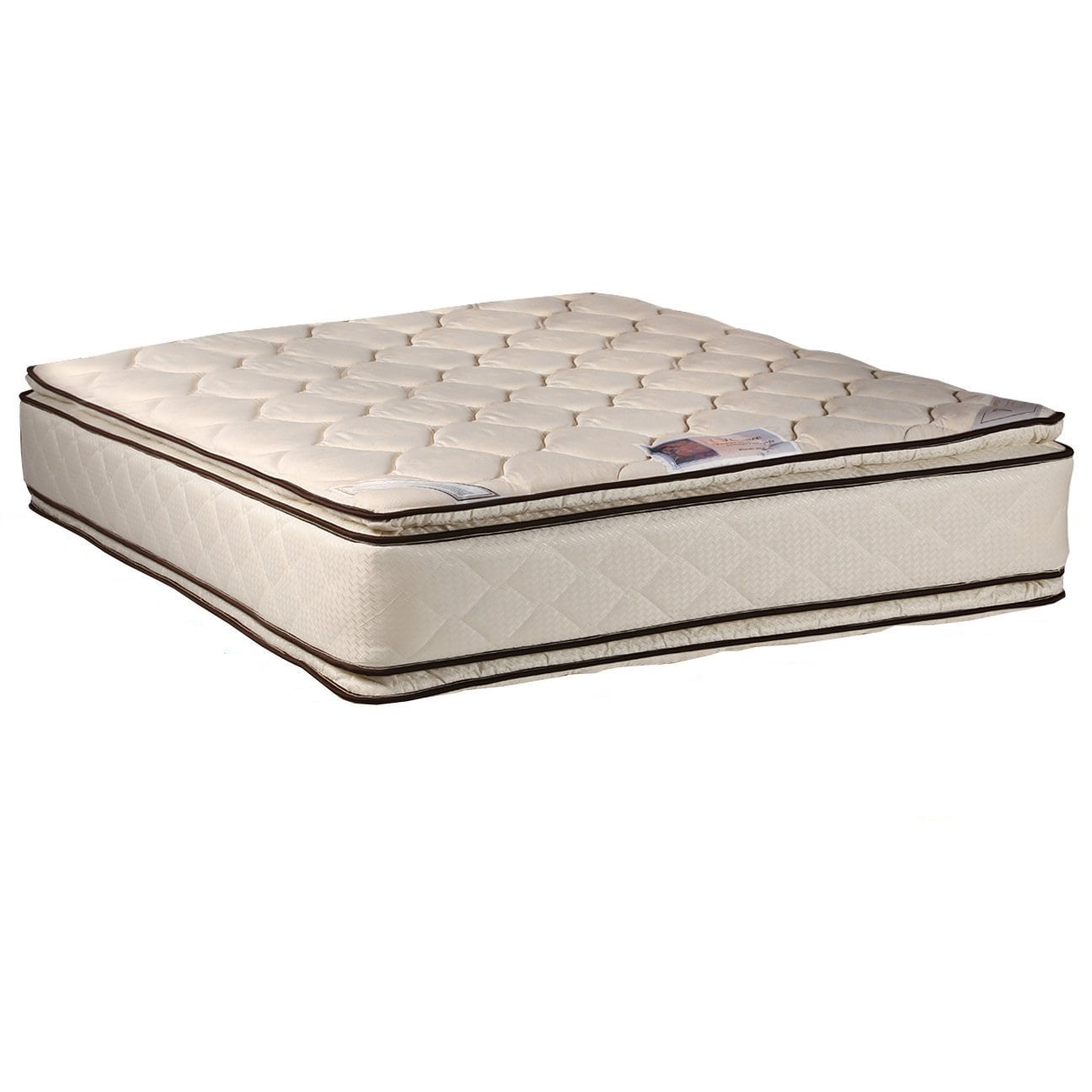 DS USA Coil Comfort Double-Sided Pillow Top Mattress Only - Sleep ...